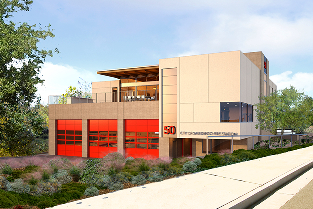 Fire Station 50 | Safdie Rabines Architects