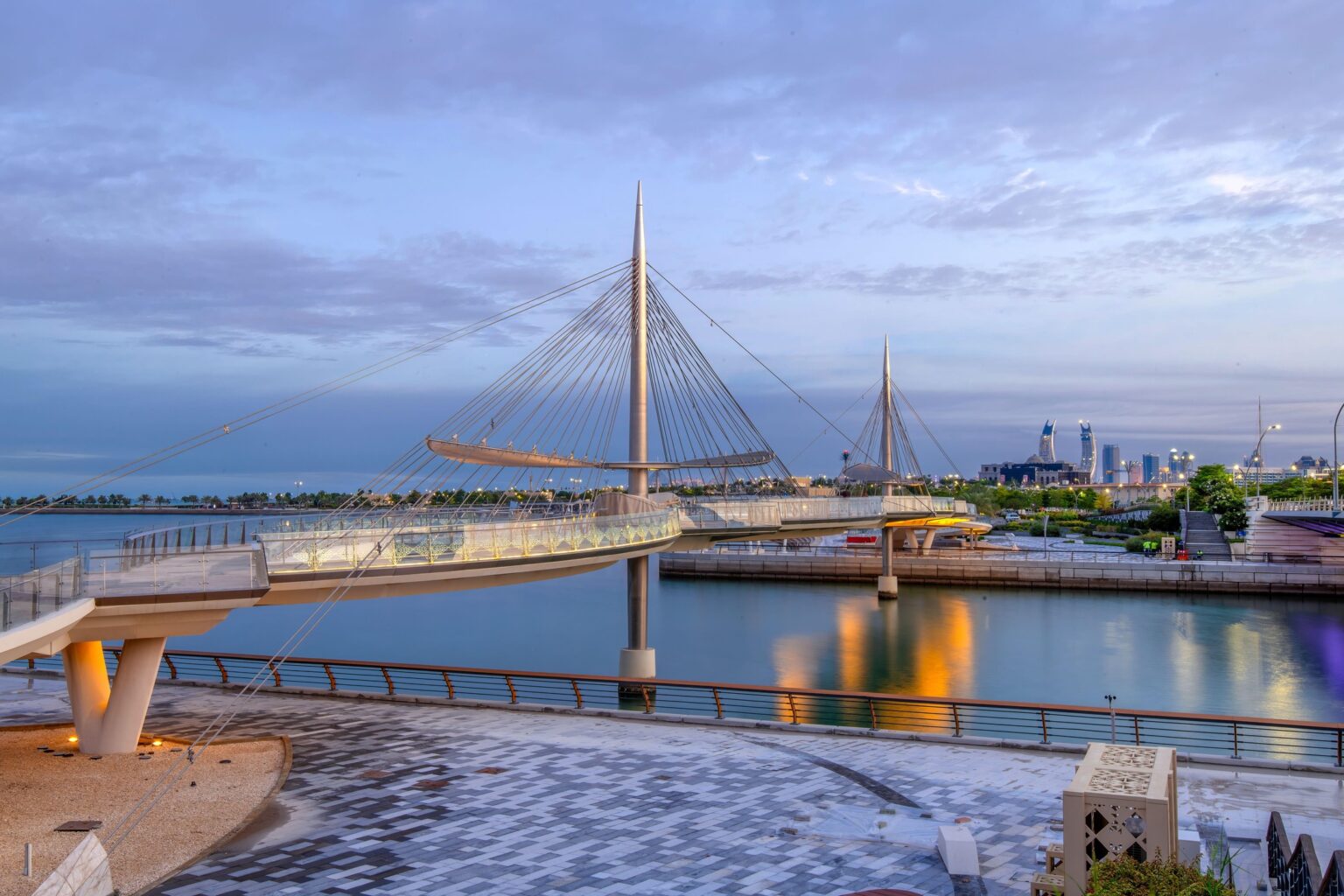 Celebrating the Opening of Lusail Pedestrian Bridges in Qatar | Safdie ...