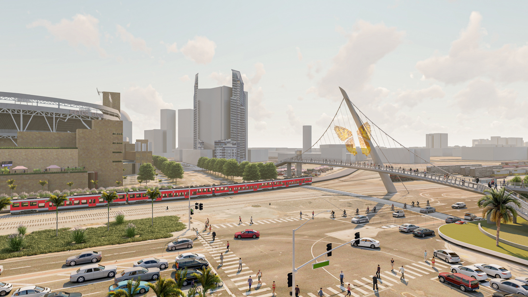 The Inaugural Bay to Park Paseo Walk | Safdie Rabines Architects