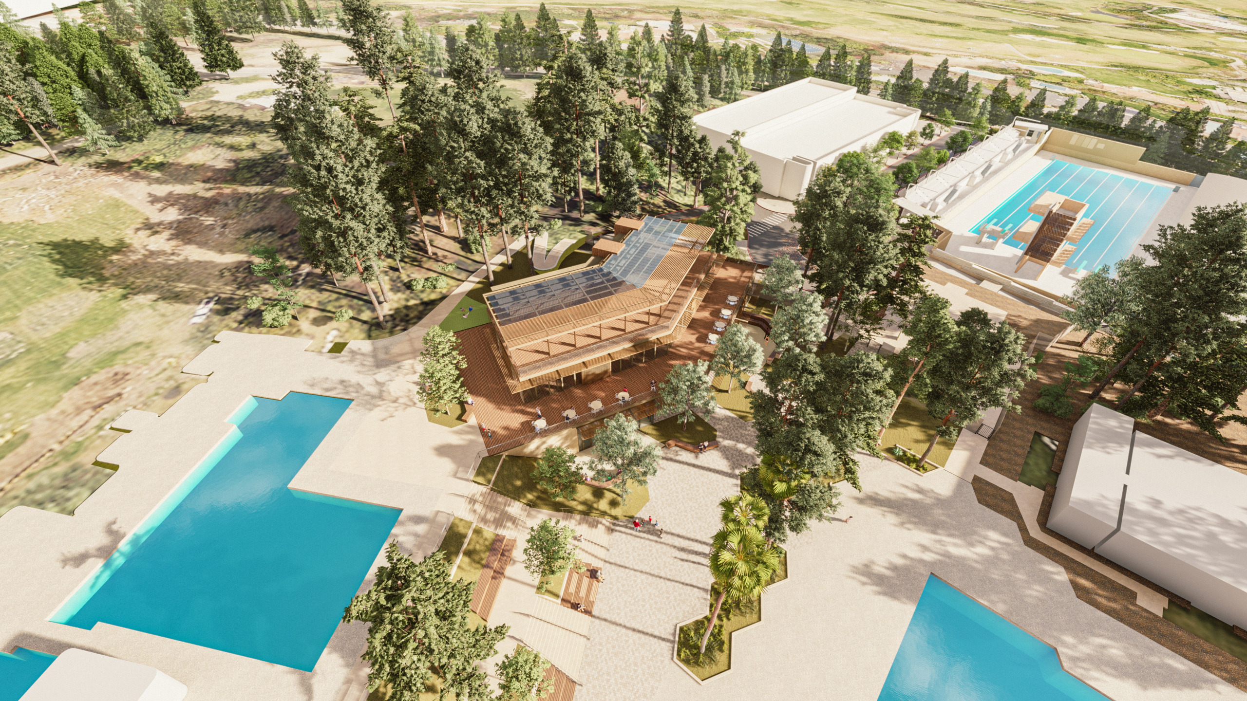 UCLA Sunset Canyon Recreation Center Master Plan | Safdie Rabines ...