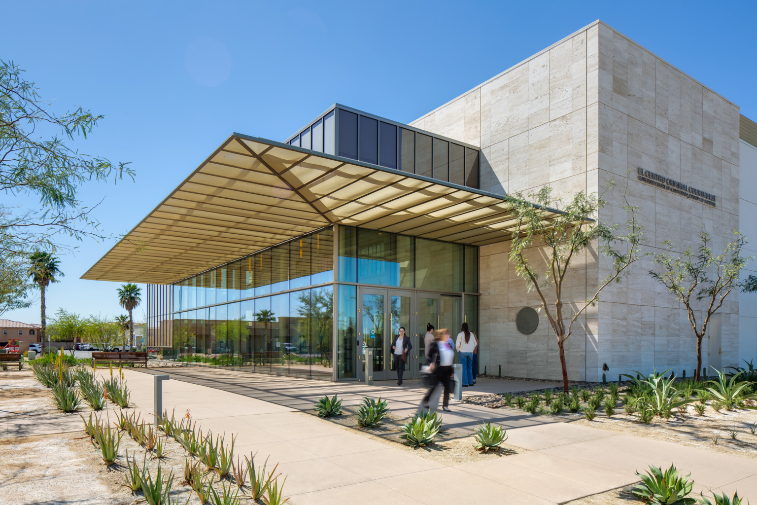 New El Centro Courthouse Opens to the Public | Safdie Rabines Architects